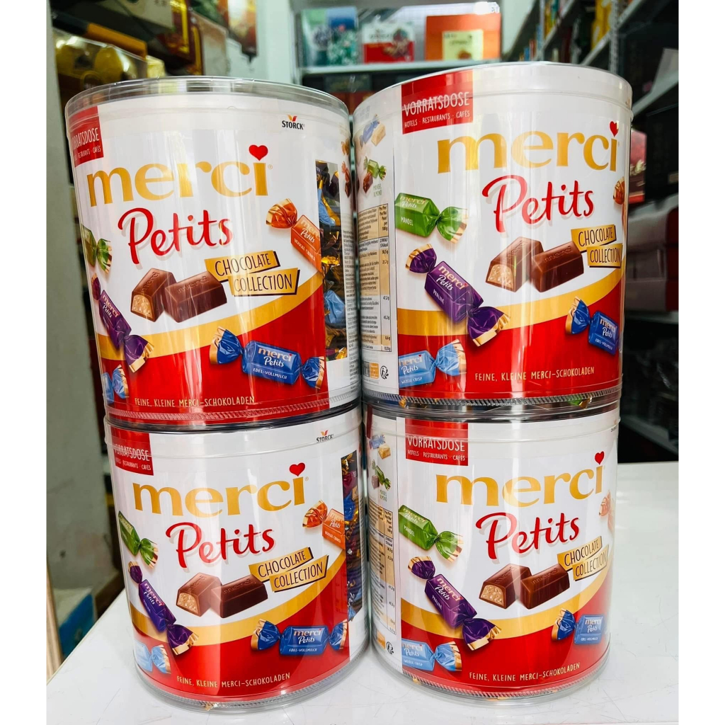 Merci Petits Chocolate 1kg Collection of 7 types of German Chocolate ...