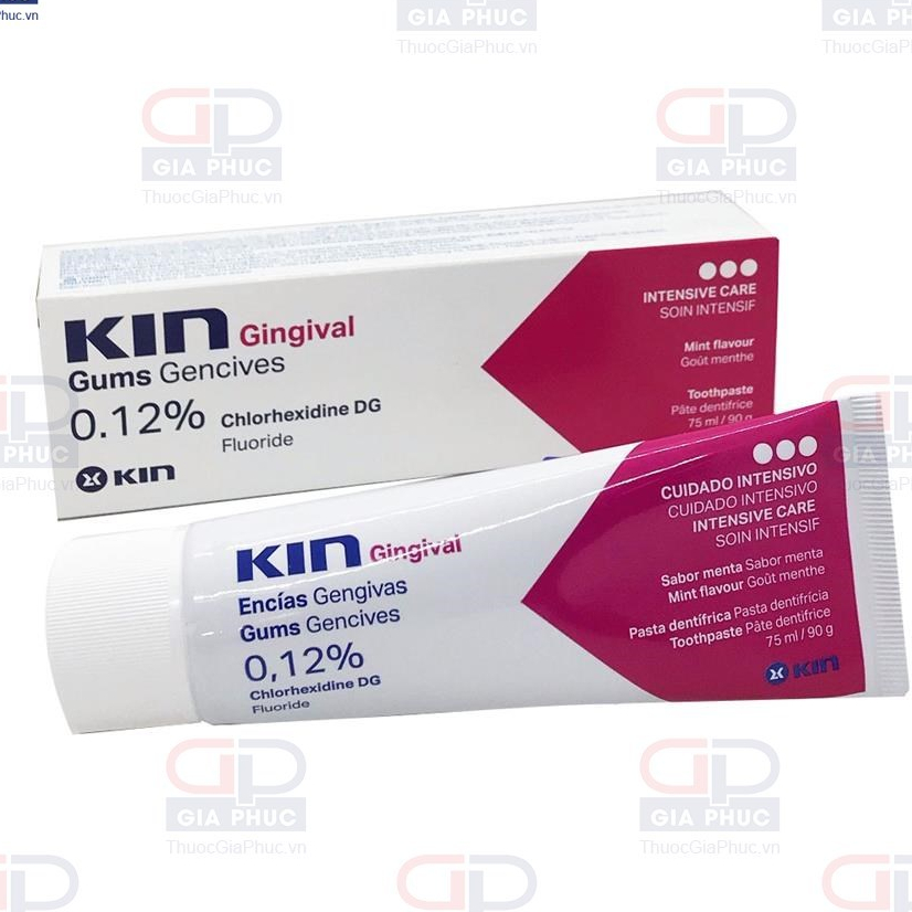 Kin GINGIVAL TOOTHPASTE TOOTHPASTE and mouthwash for people with ...