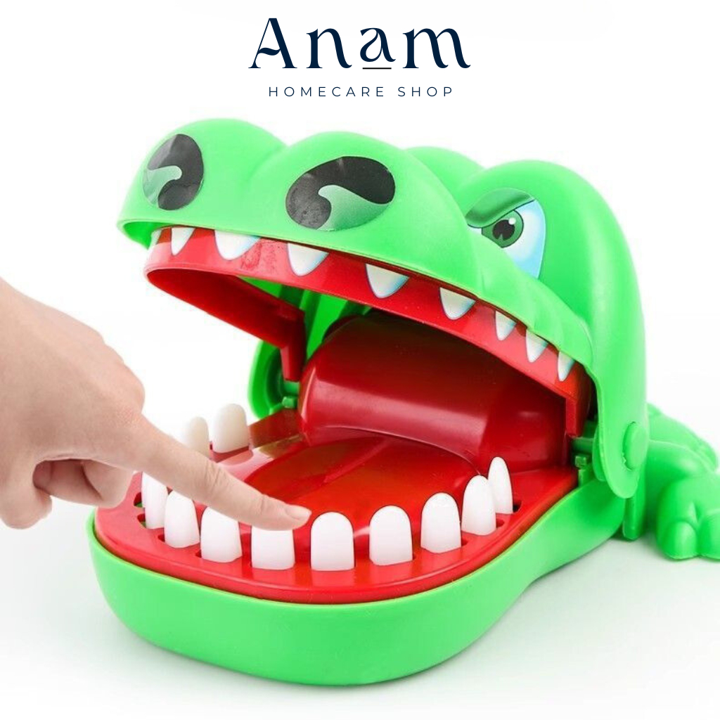 Dentist Crocodile Hand Biting Toy for Children's Entertainment, Tooth ...