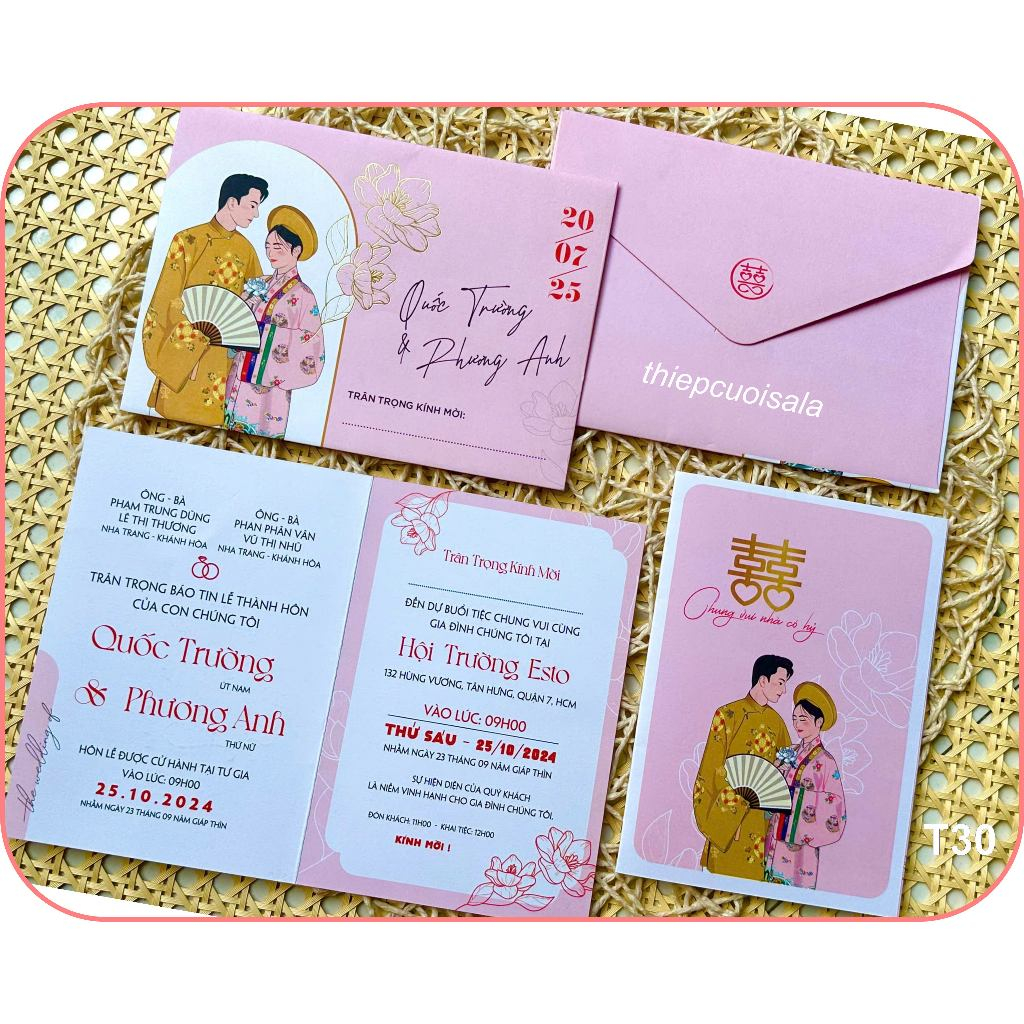 GLITTERED WEDDING CARD SLT30 (PRINT MINIMUM 100 CARDS) | Shopee Singapore