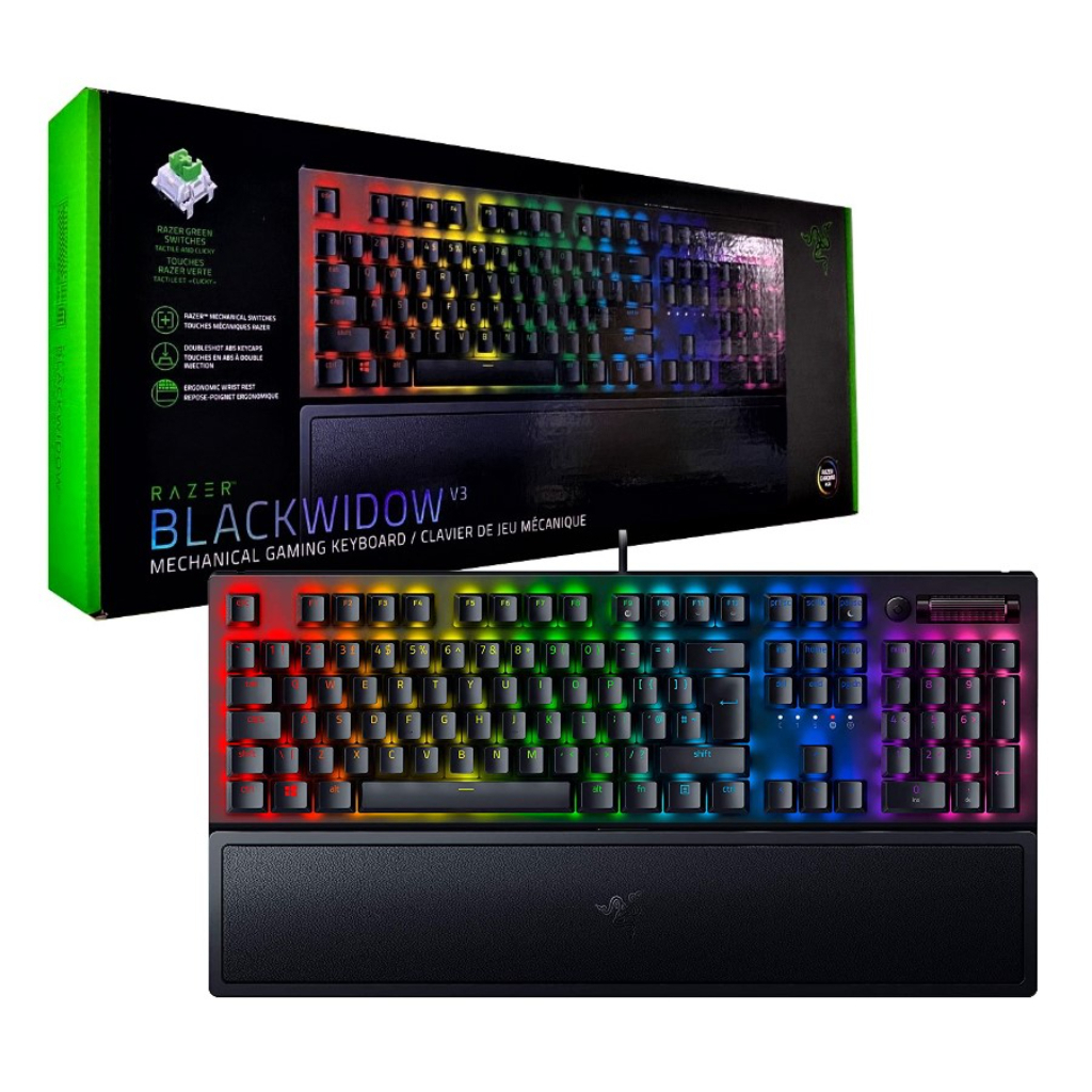Razer Blackwidow V3 Green Switch Keyboard | Shopee Singapore