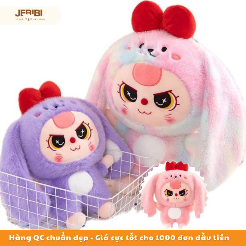 Babythree 1000% cute rabbit teddy bear, baby three rabbit 1000% high ...