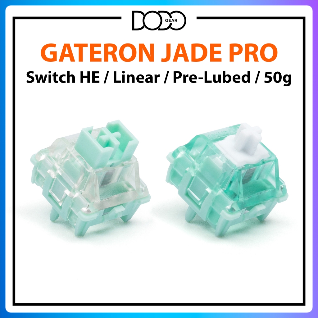 Switch Gateron Magnetic Jade Pro Linear 50g keyboard Switch HE Gateron ...