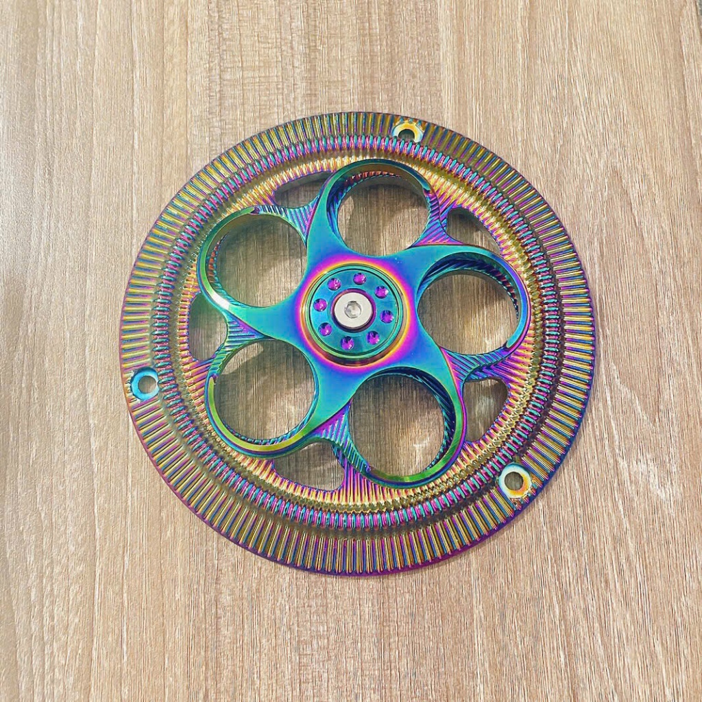 Rotating Round Fan made of original CNC aluminum Used for popular ...