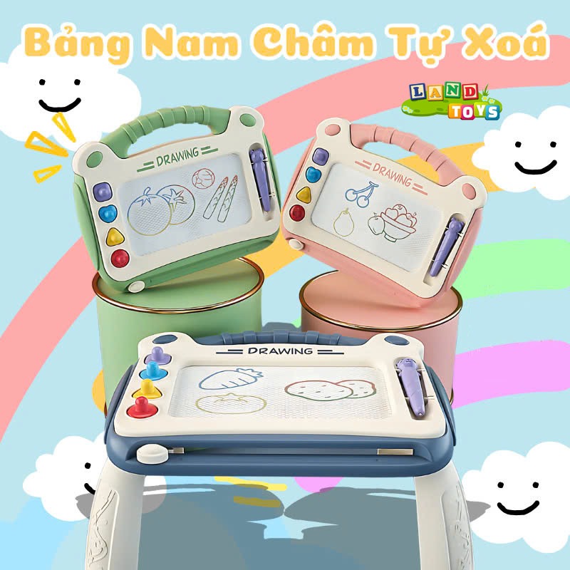 Smart Magnetic Drawing Board with Removable Table Leg - Magnetic Board ...
