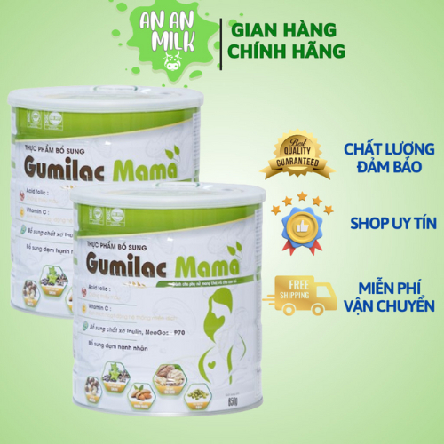 Combo of 2 cans of Gumilac Mama gourd milk 650g - Complete nutrition ...