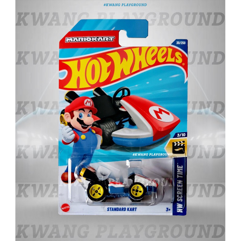 Hot Wheels basic Standard Kart (Mario) | Shopee Singapore