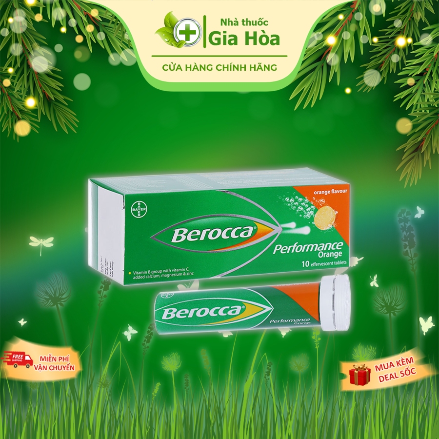 Berocca / Beroca vitamin and mineral supplement effervescent tablets ...
