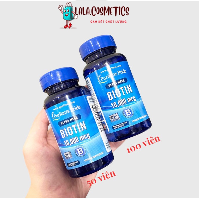Puritan's Pride Ultra Mega Biotin 10000 mcg pills 100 pills help hair ...
