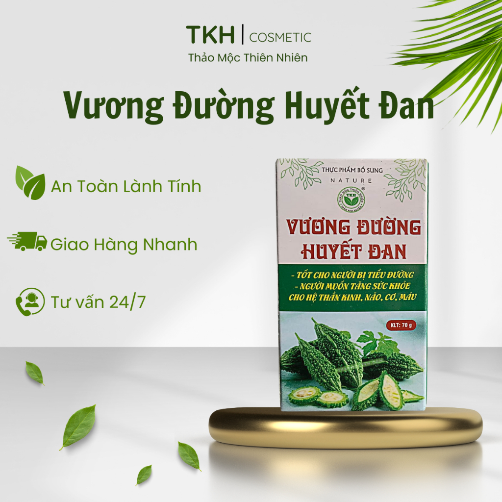 Vuong Duong Huyet Dan Tran Kim Huyen Enhances Health for Diabetics | Shopee Singapore