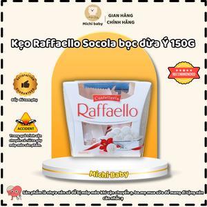 Raffaello Chocolate covered with Italian coconut, white square box 150G ...