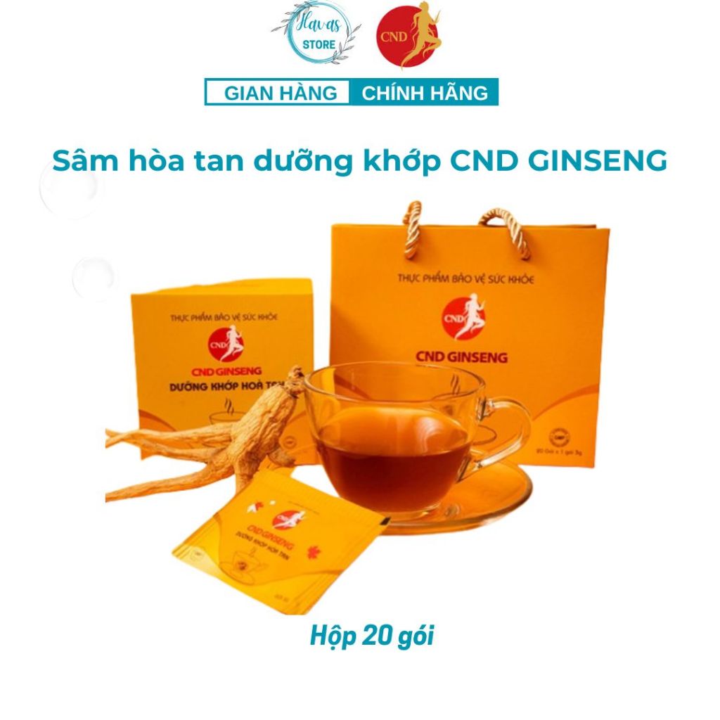 Cnd Ginseng Canada Soluble Joint Care Ginseng - Box of 20 packs (with ...