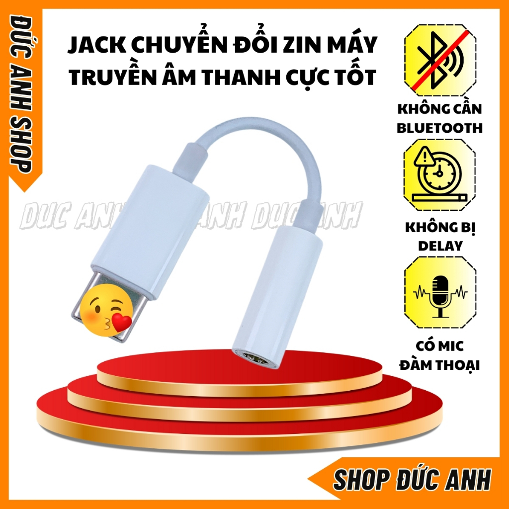 Charging Port Conversion Jack, Genuine Type C and Flat Pin Headphone ...