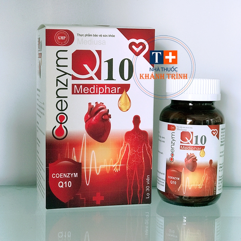 Coenzyme Q10 Mediphar cardiovascular support tablets (30 tablets ...