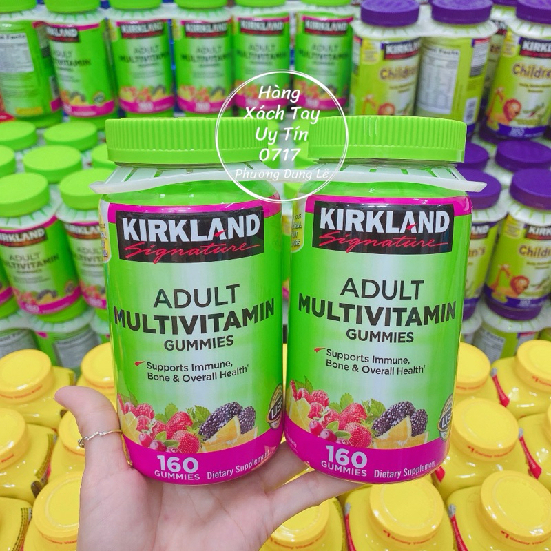 Gummies Adult Multivitamin Immune Bone Kirkland American standard gummy ...