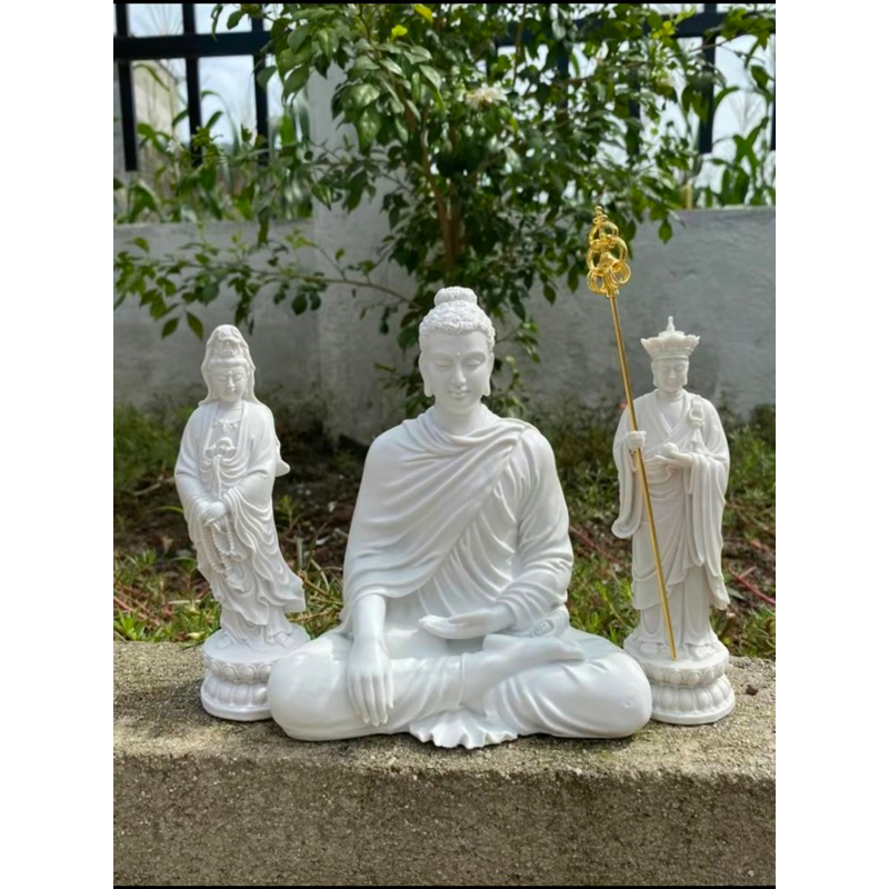 Statue of Ta Ba Tam Thanh, size 18cm (Buddhist statue, feng shui Buddha ...