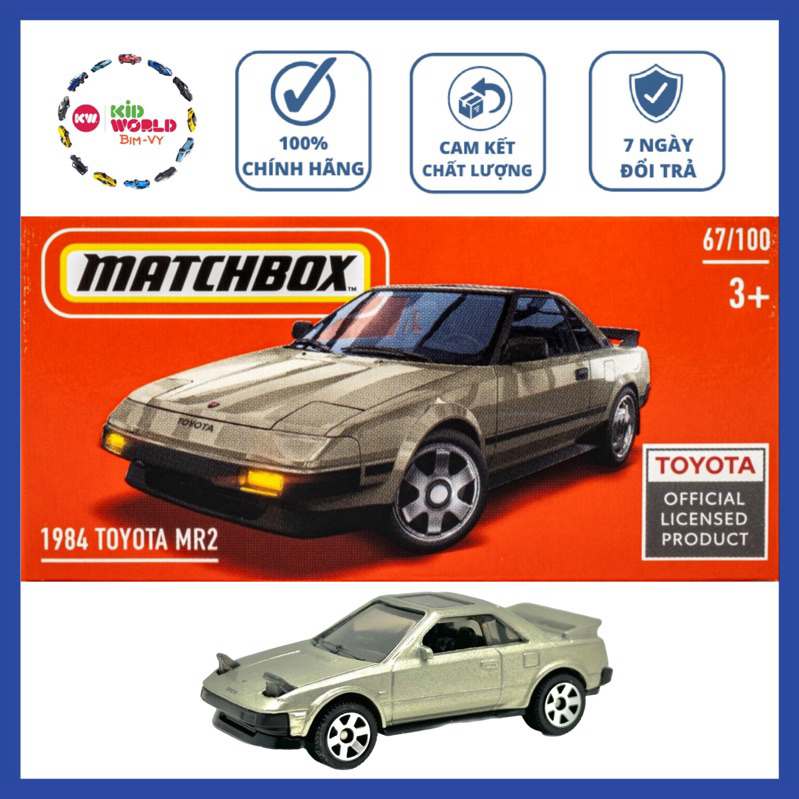 Matchbox Box 1984 Toyota MR2 67/100 model car. | Shopee Singapore