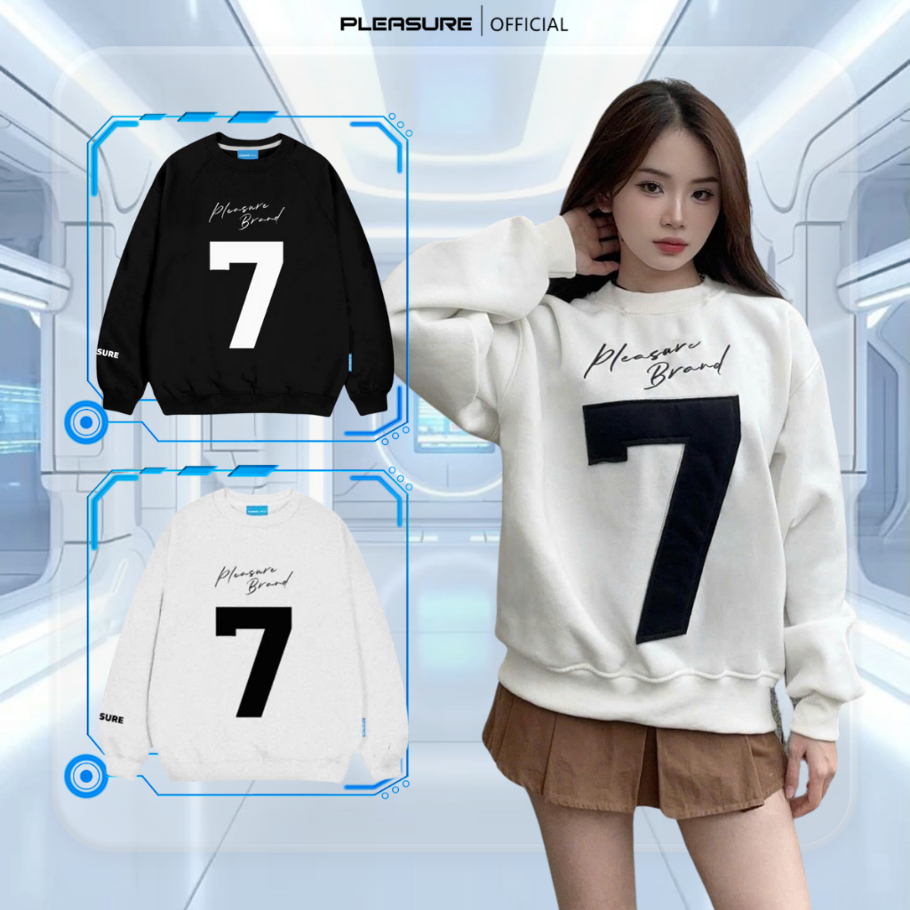 Pleasure SEVEN Sweater - 7 Signature Boxy European Form Loose Fit ...