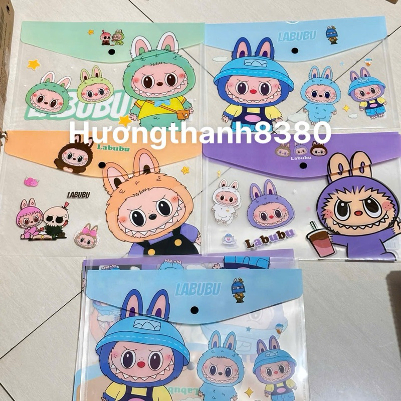 12 Pcs=1 Lot of Capybara-Labubu Chrysanthemum Bags, Beautiful Thick ...