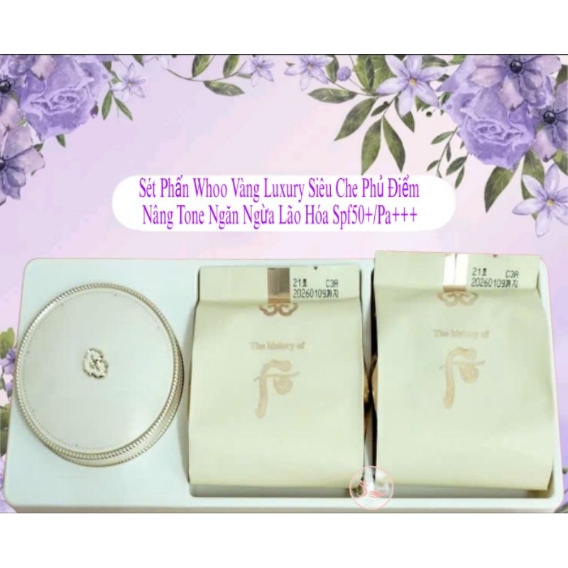 Whoo Gold Luxury Powder Clay Whitening Tone Lifting Super Concealer ...