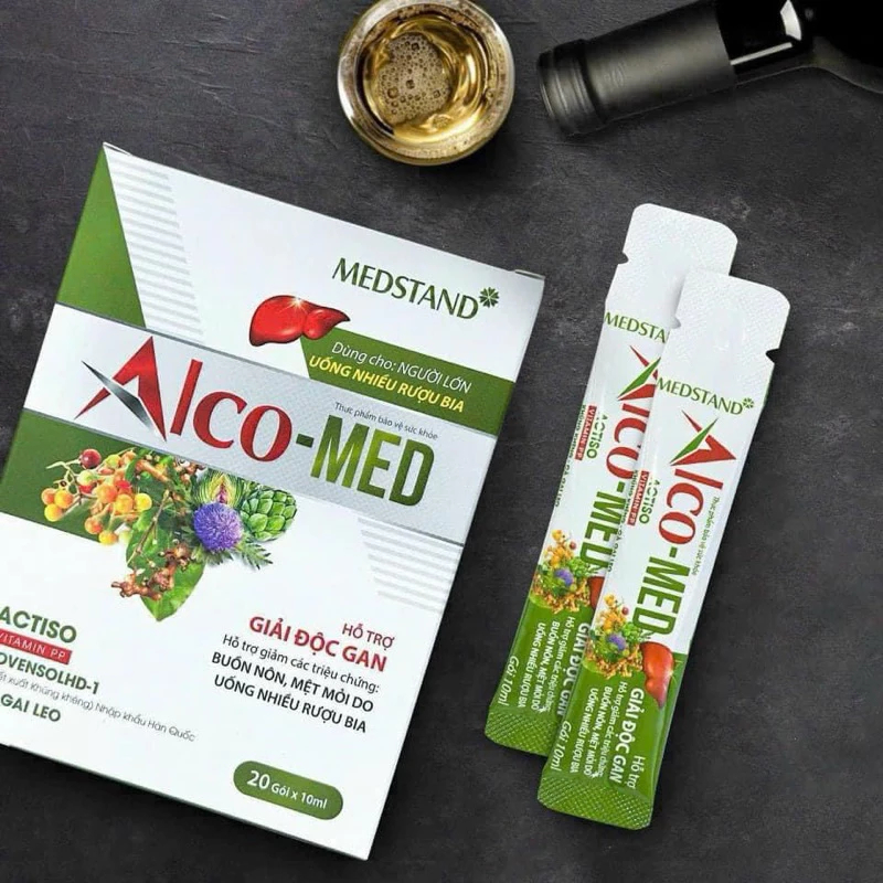 Alco-med hangover drink pack to relieve hangovers, help keep the mind ...