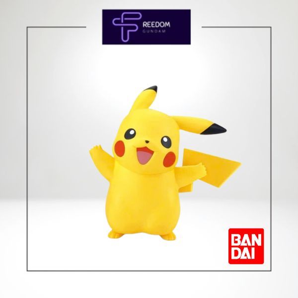 Pokemon COLLECTION QUICK ASSEMBLY MODEL! 01 PIKACHU PLAMO BANDAI ...