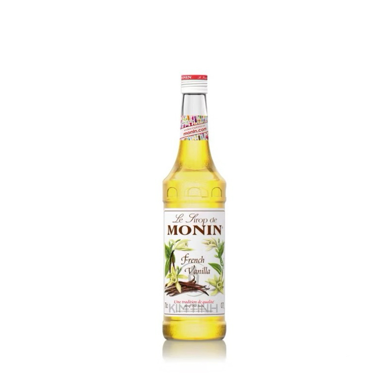 Monin French Vanilla Syrup 100ml (Monin Vanilla) Mixed with Matcha ...
