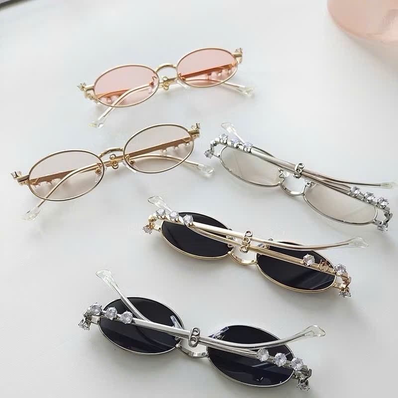 Fashion glasses for boys and girls - Luxurious Oval-shaped eyeglasses ...