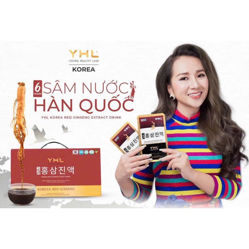 Yhl KOREAN RED GINSENG WATER BOX OF 30 GENUINE PACKAGES. Expiry date ...