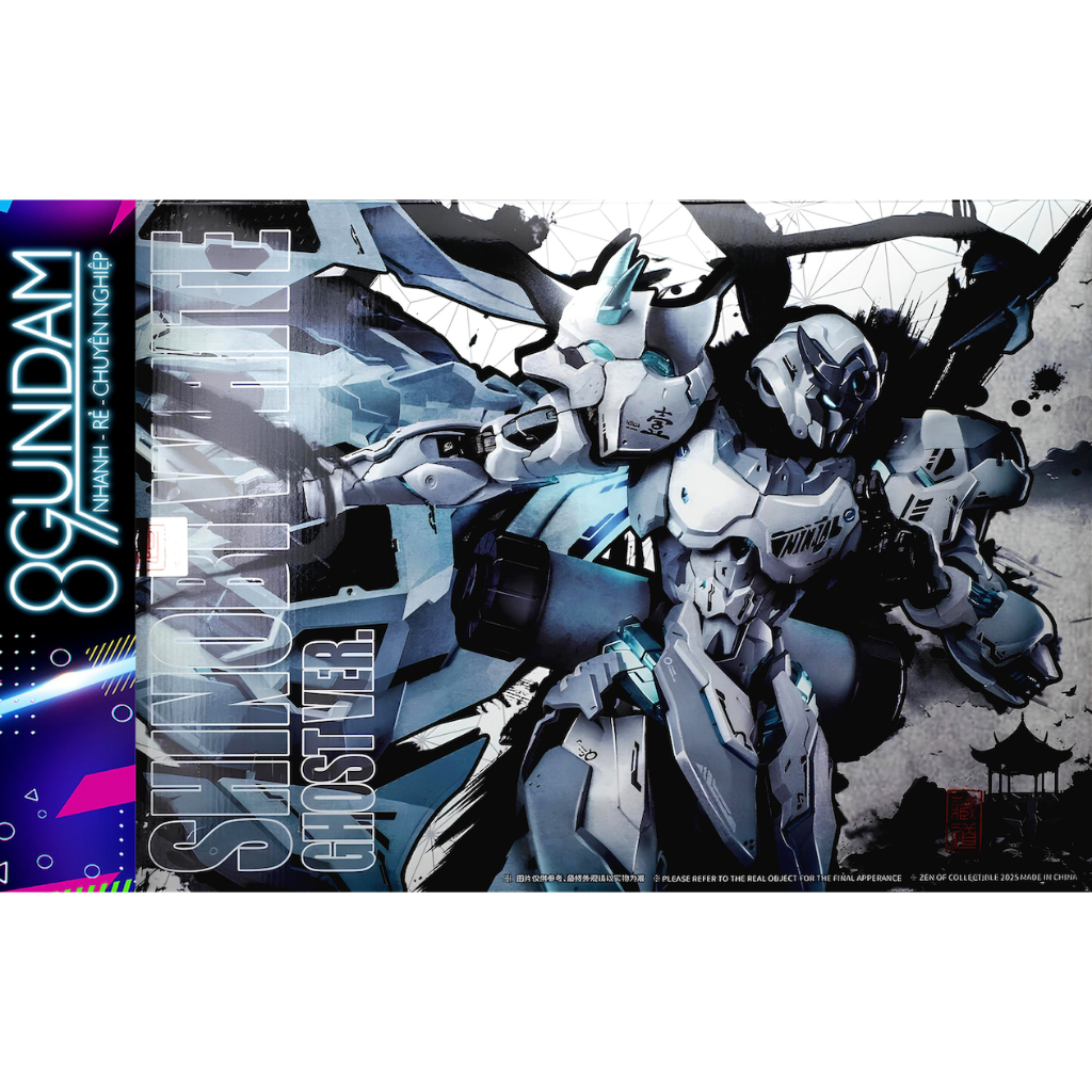 Pre-Assembled Model Metal Build CANGDAO 1/72 CD-07W CD07W Ninja Chou White Ver. [Shinobi White ...