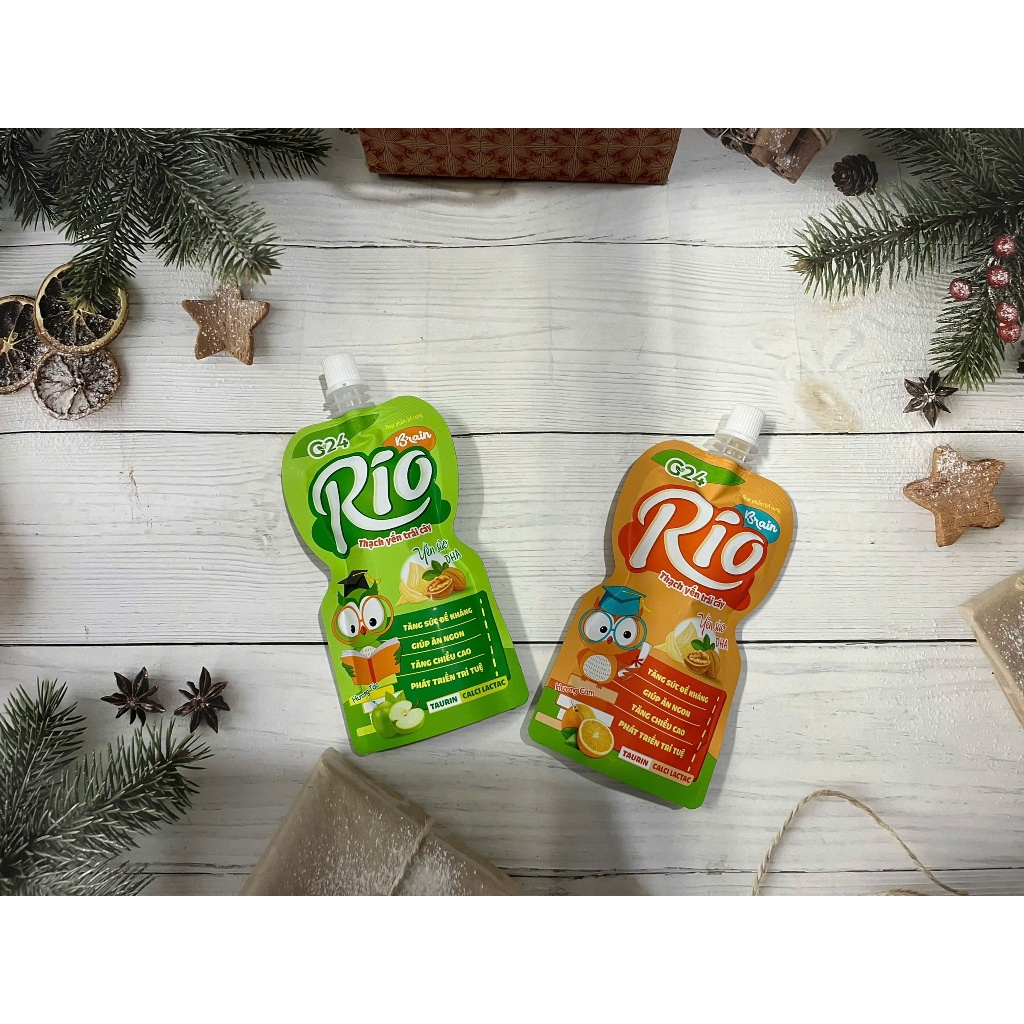 Rio nutritional jelly mixed fruit flavors (box of 6 packs) | Shopee ...