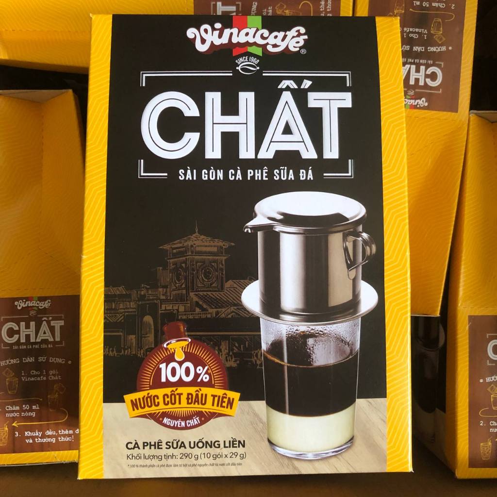 Vinacafé Iced Milk Coffee - Box of 10 Packs x 29g | Shopee Singapore