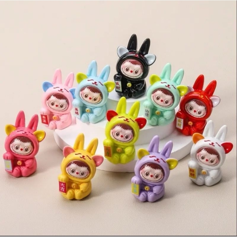 10 new model opaque labubu charms as shown in the picture (with self ...