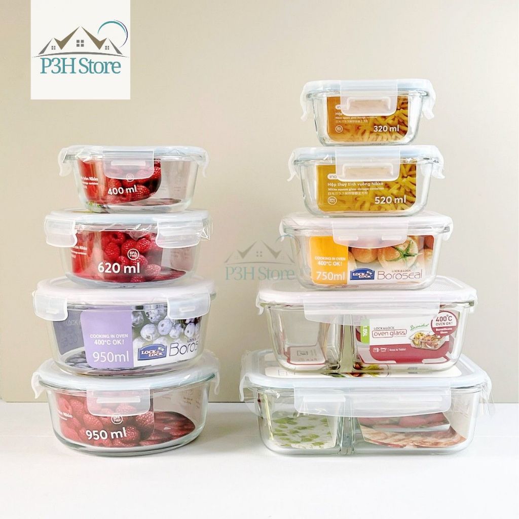 LocknLock Ovenglass heat-resistant glass box, high heat-resistant ...