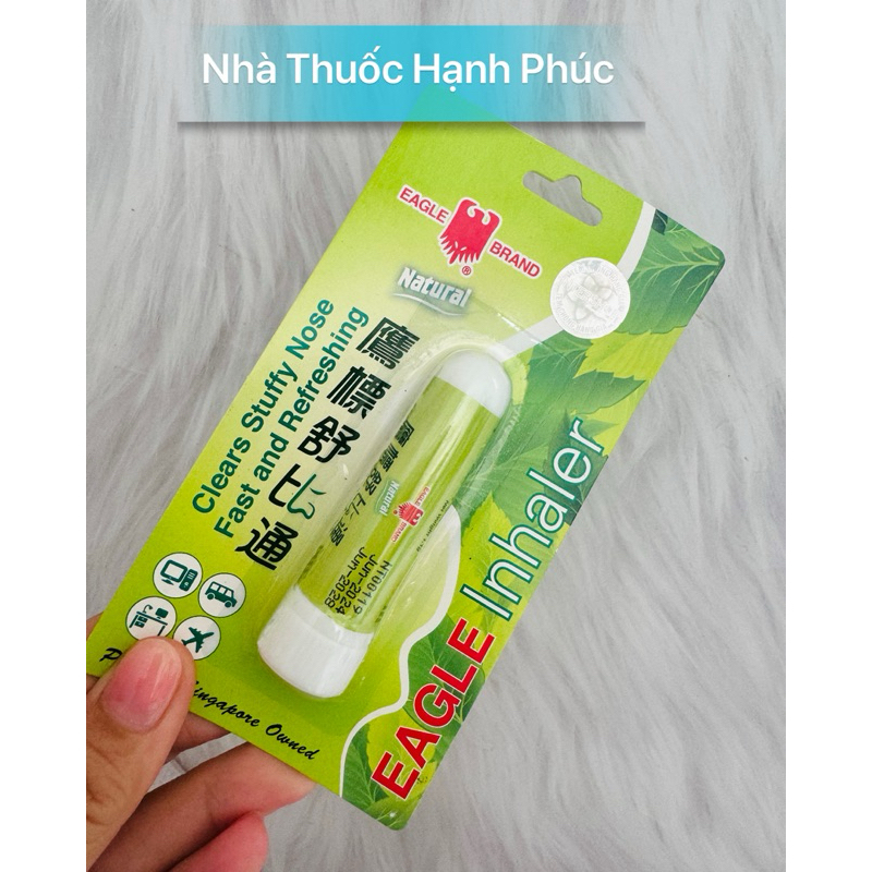 [Genuine] Eagle Brand Nasal Decongestant Inhaler | Shopee Singapore
