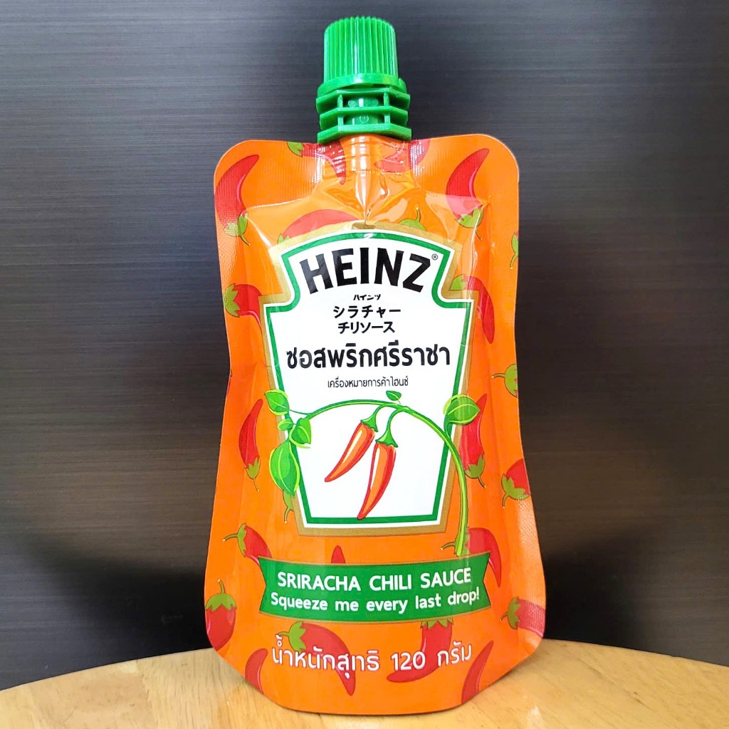Heinz - Screw cap Chili 120g - SRIRACHA Chili Sauce / THAILAND / Chili ...