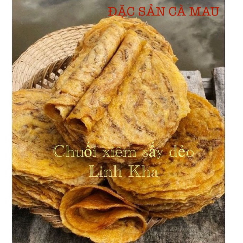 1kg Ca Mau Dried Bananas (Newly pressed bananas every day) | Shopee ...
