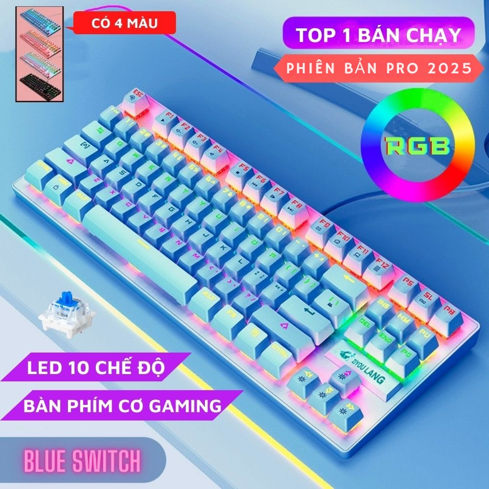 Crack K2 PRO Computer Mechanical Keyboard with RGB Led 10 Different ...