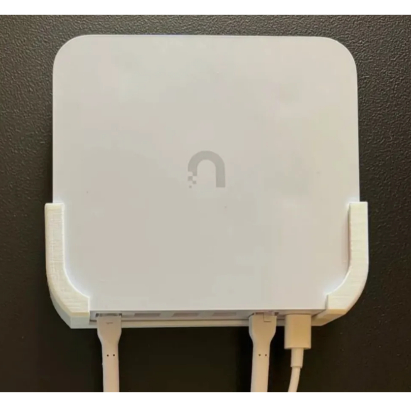 Wall mount bracket for Unifi Cloud gateway Ultra / Max - Supports neat ...