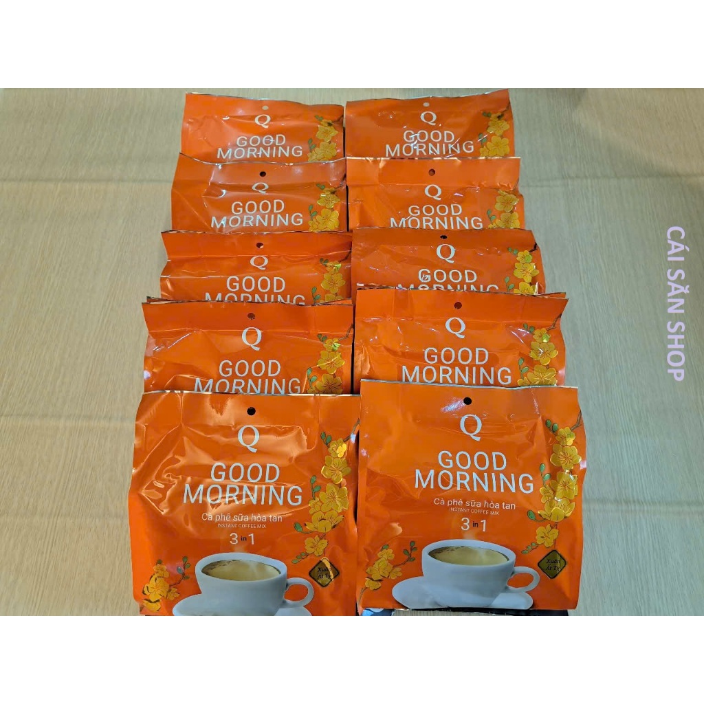 10 bags of Goodmorning instant coffee (10 bags of 24 packs x 20g) | Shopee Singapore