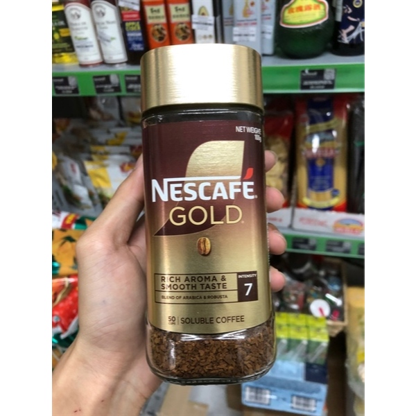 Nescafe Gold Blend Instant Coffee 100G – Rich & Smooth Pure Soluble ...
