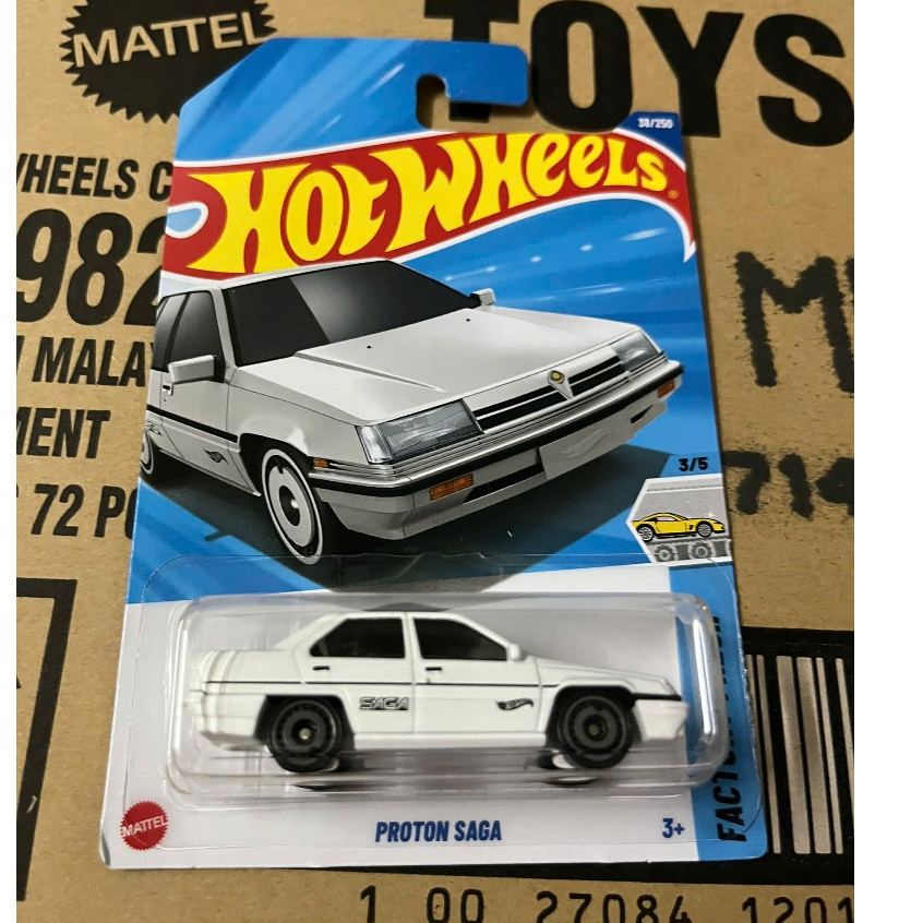 LeHuong Diecast - Hot Wheels Proton Saga (White) | Shopee Singapore