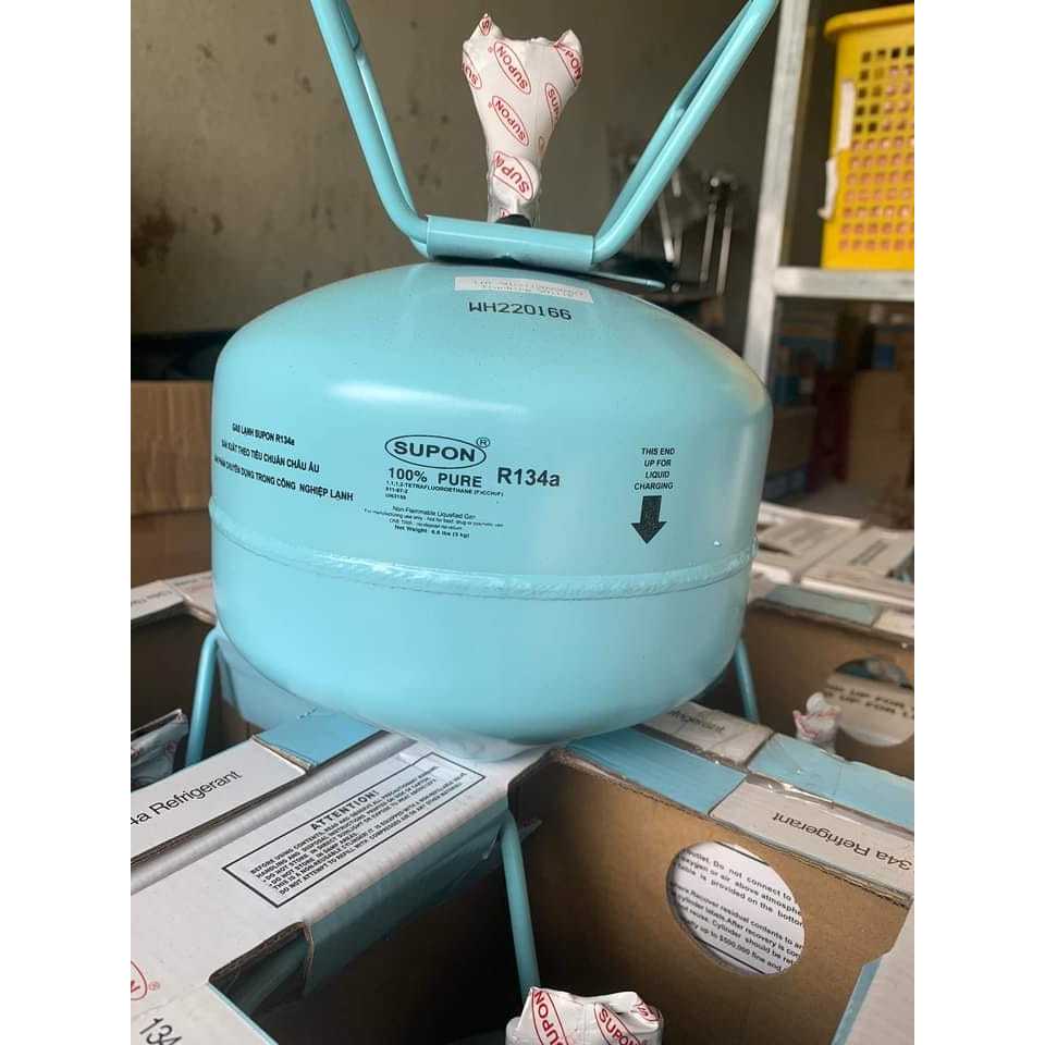 Supon r134a refrigerant.car air conditioner station.small tank 3kg ...
