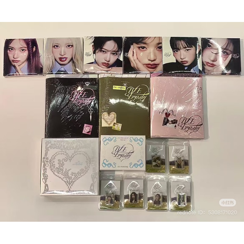 Ive THE 3rd EP IVE EMPATHY Me, You And Us, Loved IVE Ver Photocard Album | Shopee Singapore