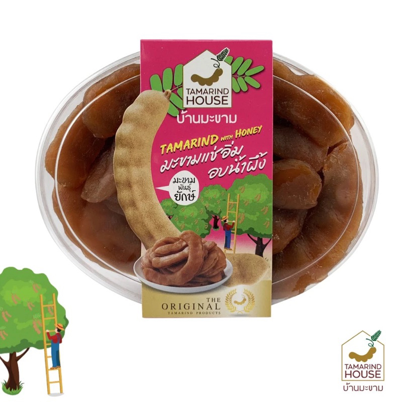 Tamarind HOUSE HONEY Gummy TAMARIND 400gr BOX DOMESTIC THAILAND ...