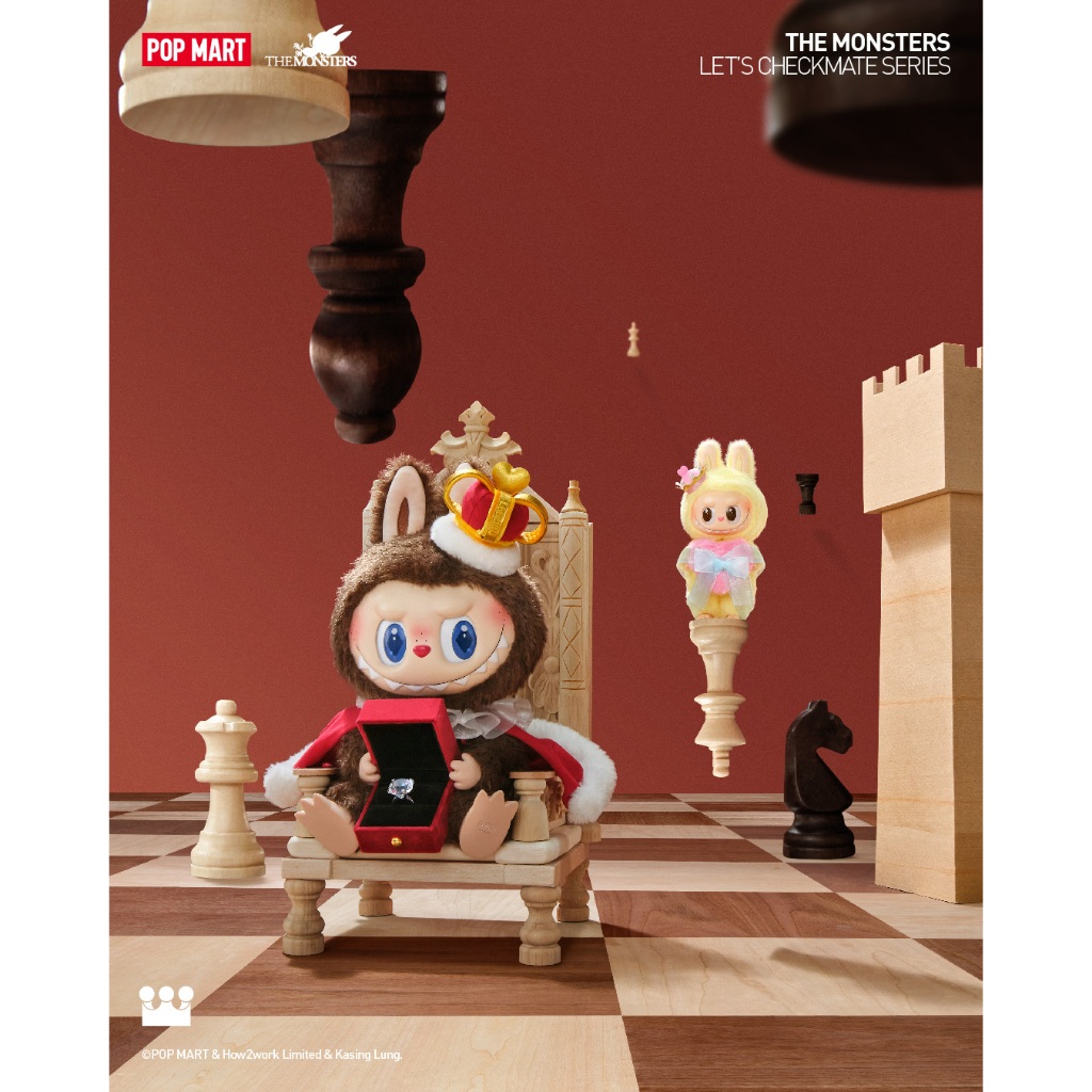Labubu Let's Checkmate Hanging Card / Vinyl Plush Doll - Pop Mart ...