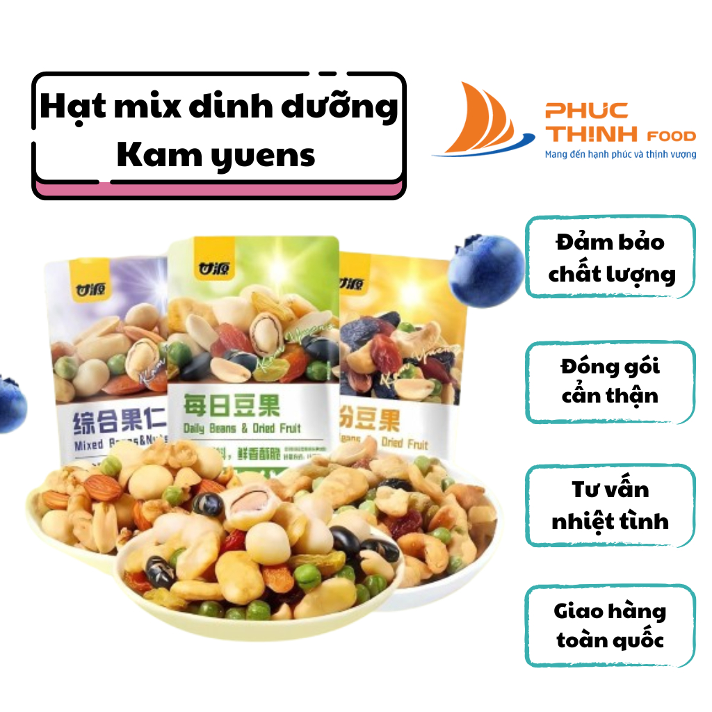 Kam Yuens flavored nutritional mix seeds, shrimp stick snacks, mixed ...