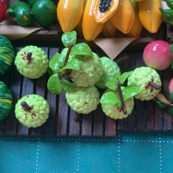 Mini Na Na model, handmade fruit for miniature landscape decoration ...