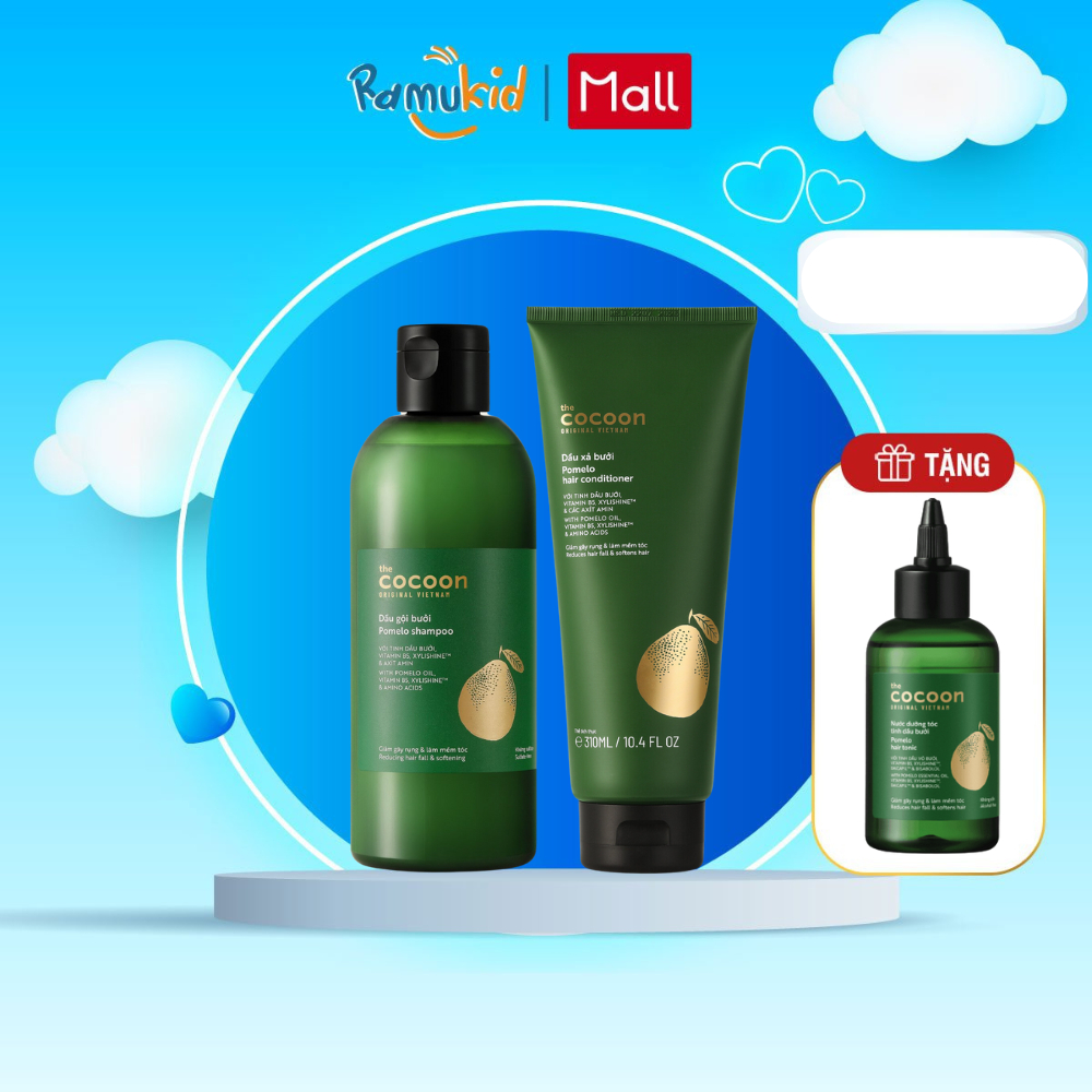 Combo Hair Repair Cocoon Pomelo Shampoo 310ml & Cocoon Pomelo ...