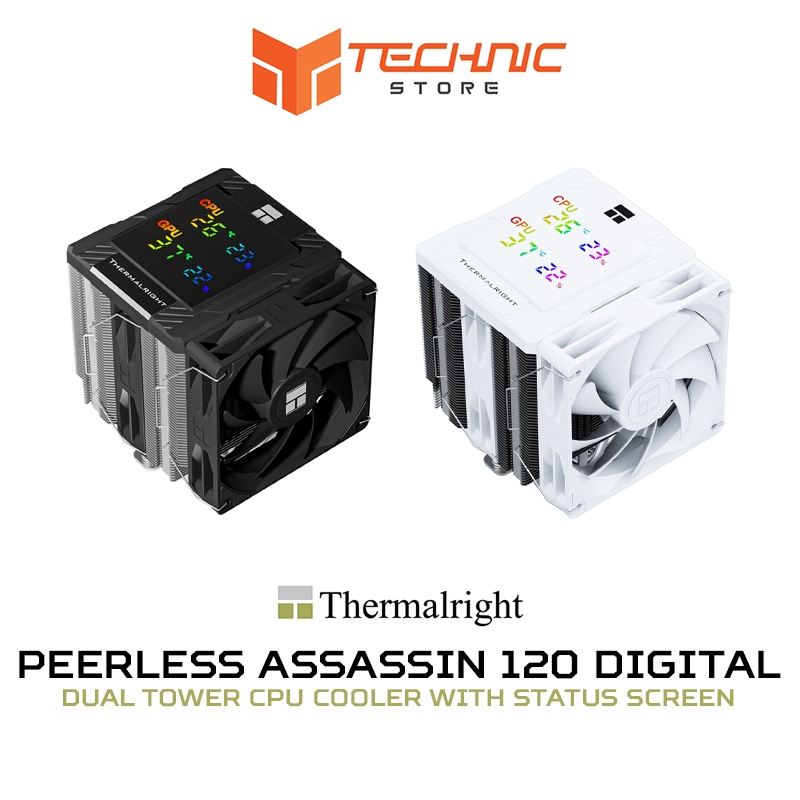 Thermalright Peerless Assassin 120 DIGITAL CPU cooler (PA120 DIGITAL ...